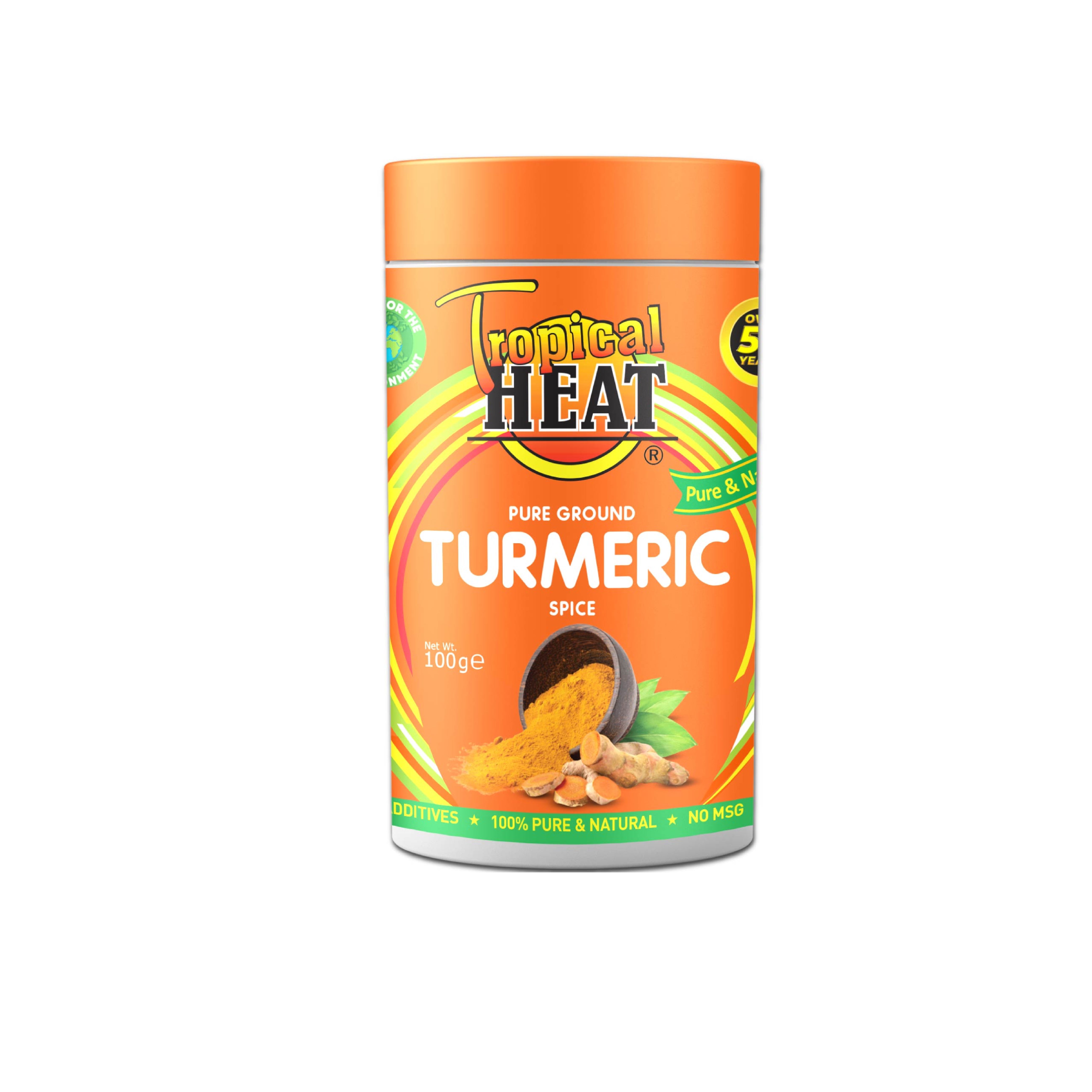 TROPICAL HEAT TURMERIC 100 GRAM